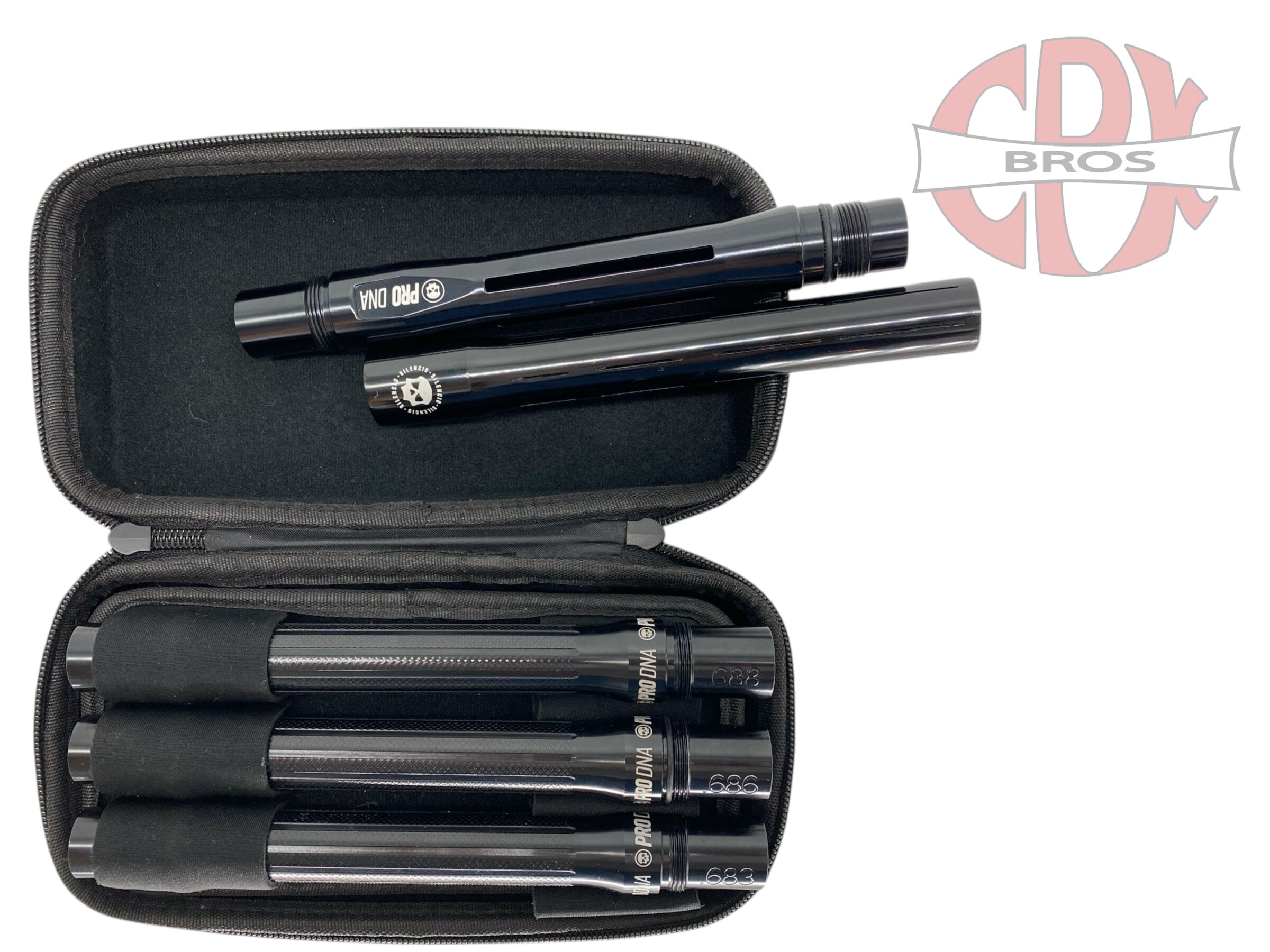 Infamous Paintball Pro DNA Silencio Barrel Kit - AutoCocker Thread Glo ...